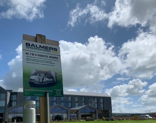 Husqvarna AutoMower® for award winning hotel & spa | Balmers GM Ltd